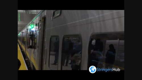 First inaugural train arrives at Grand Central Madison in New York, US ...