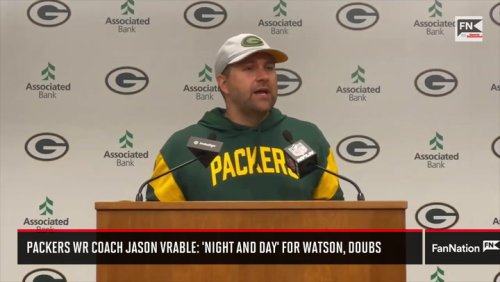 Packers WR Coach Jason Vrable 'Night And Day' for Christian Watson ...