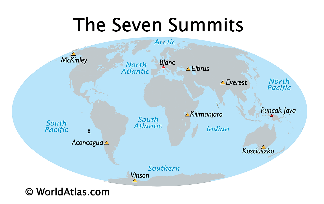 7 Summits: The World’s Highest Mountains by Continent | Flipboard