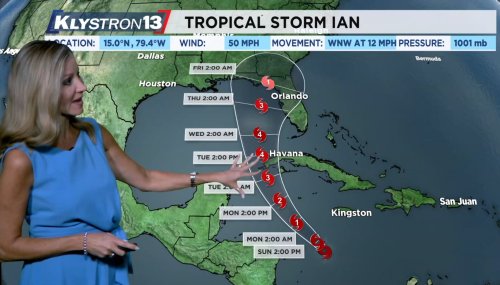 Tropical Storm Ian 8 a.m. Sunday Update - from our partners at Spectrum ...