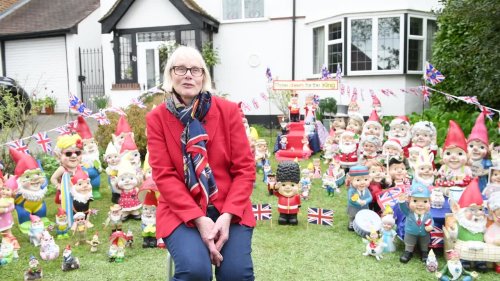 Mum creates display to mark coronation of King Charles III - made up of ...