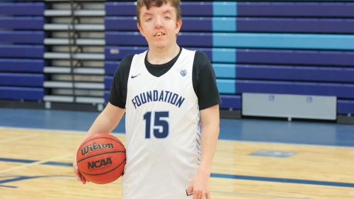 Despite challenges Justin Williams is a leader on the basketball court ...