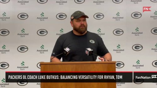 Packers OL Coach Luke Butkus Balancing Versatility of Rookies Sean ...