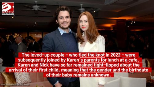 Karen Gillan posts first photo of baby girl as she reveals adorable ...