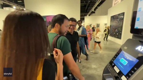 Cheeky Project at Art Basel Miami Beach Displays Attendees' Bank ...