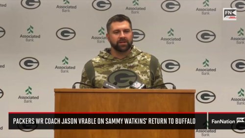 Packers WR Coach Jason Vrable on Sammy Watkins Return to Buffalo ...