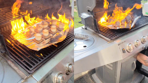 Family's first s'mores BBQ experiment ends in a FIERY MESS | Flipboard
