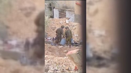 Palestine: Israeli Soldiers Caught Looting Palestinian Homes in Jenin ...