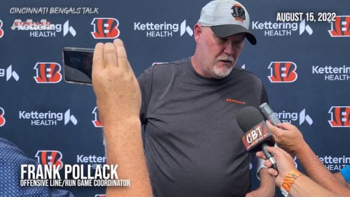 Frank Pollack on Jackson Carman, Cordell Volson and O-Line Battles AT ...