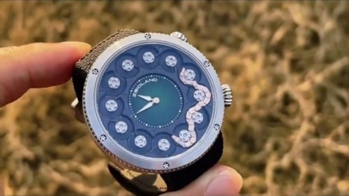 China: Chinese brand unveils “moving snake” zodiac watch | Flipboard