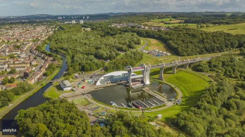 Scottish Engineering Marvel Shown in Action in Drone Timelapse | Flipboard