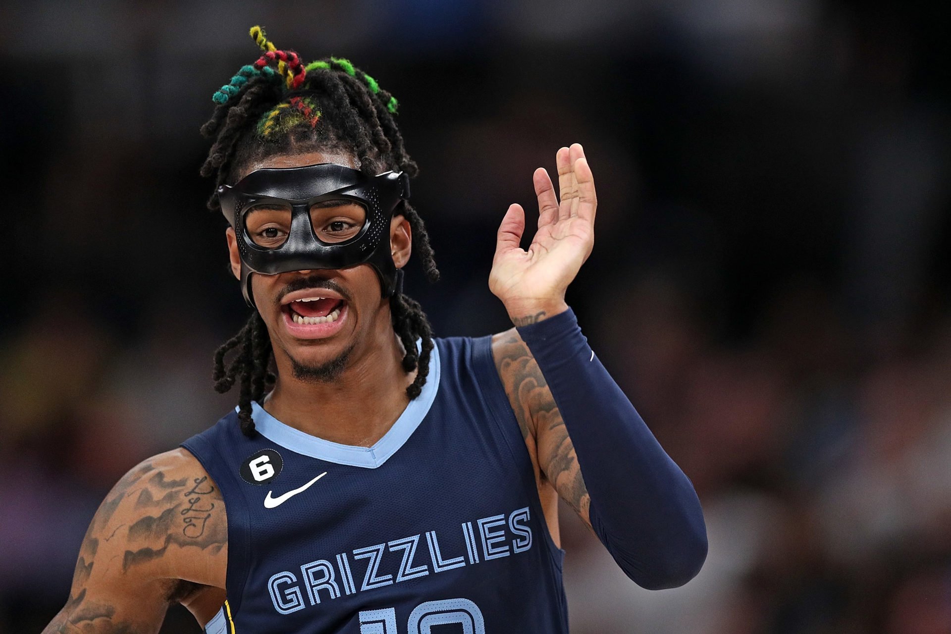 Why Ja Morant is wearing a mask amid claims it's related to his ...