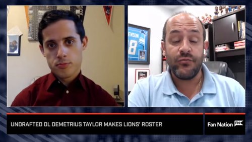 DL Demetrius Taylor Makes Detroit Lions Roster | Flipboard