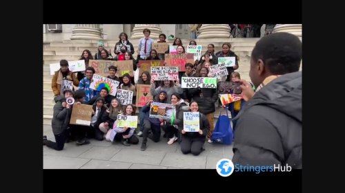 Chants at Fridays For Future climate strike in New York, USA | Flipboard