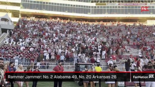 Rammer Jammer No 2 Alabama 49 No 20 Arkansas 26 | Flipboard