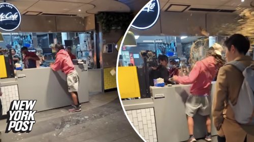 McDonald’s employee throws drink in customer’s face in wild fight ...