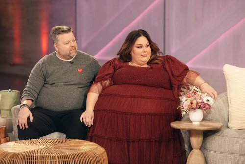 Chrissy Metz Goes Boho-Chic in Vermilion Tulle Dress & Flats on ‘The ...