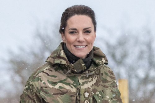 Kate Middleton Dresses Up in Military Uniform & Utility Boots for Irish ...