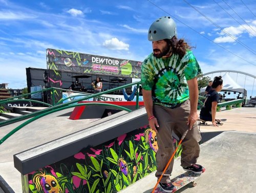 Skateboarder And TikTok Star Anthony Ferraro, Who Is Blind, Is Pushing ...