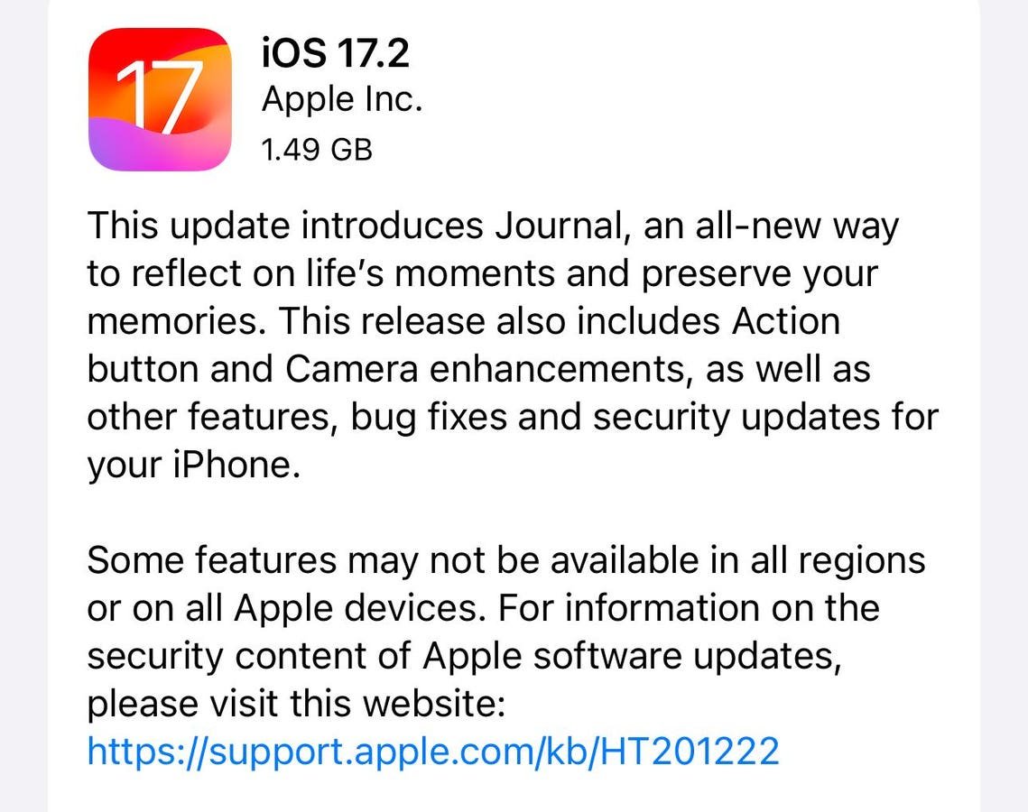 Ios 17 2 Apple Suddenly Issues New Urgent Update Warning To Iphone