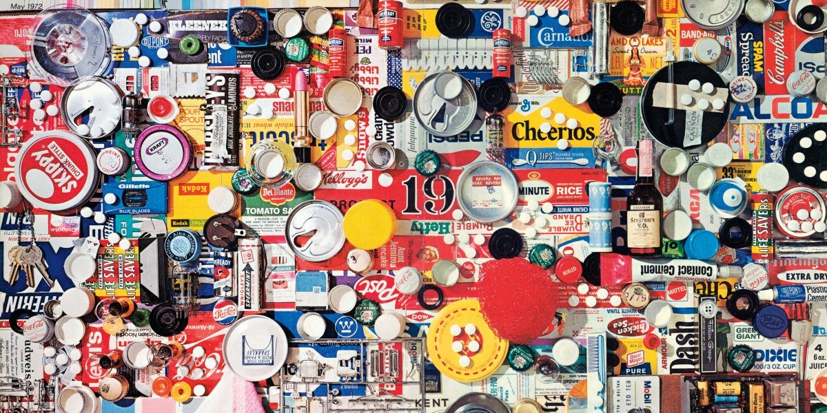 The Fortune 500 in 1972: 116 consumer products in one beautiful collage ...