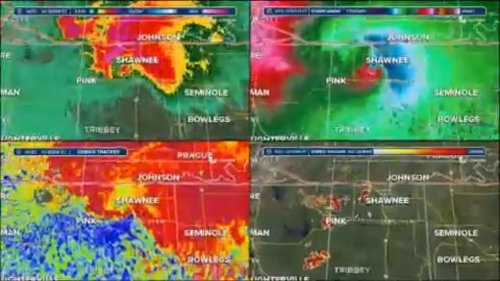 Shawnee, Oklahoma, tornado features 2 rare meteorological phenomenon ...