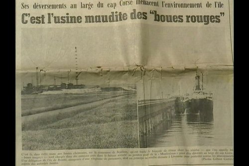 Il y a 50 ans, la Corse enflammée par l'affaire des "boues rouges ...