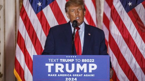 Donald Trump announces his 2024 presidential campaign as GOP debates ...