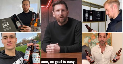 Lionel Messi: Who were the 160 goalkeepers to receive the 644 bottles ...