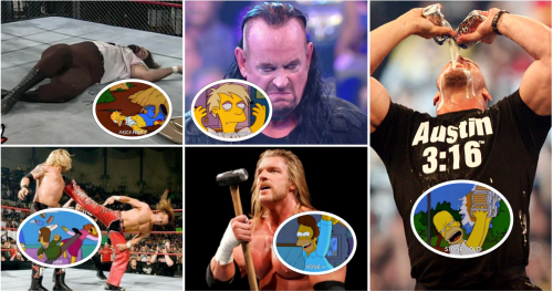 ‘Simpsons characters as WWE Attitude Era wrestlers’ thread is so good ...