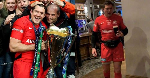Alex Goode was still wearing full kit in pub 24 hours after Saracens ...