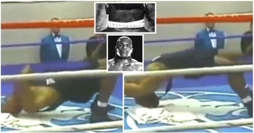 Mike Tyson's intense neck workout aged 18 shows he was built different ...