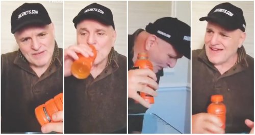 Prime: Tyson Fury's dad, John Fury, tries drink & his reaction is ... Prime: Tyson Fury's dad, John Fury, tries drink & his reaction is ...