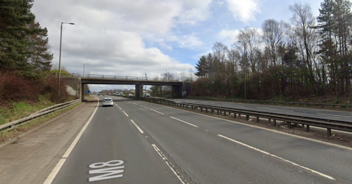 Lorry rams into bridge on M8 as Renfrew road closed for the ...