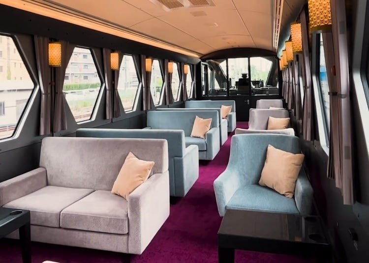 We Take Japan's New 'SPACIA X' Luxurious Train With Private Lounges ...