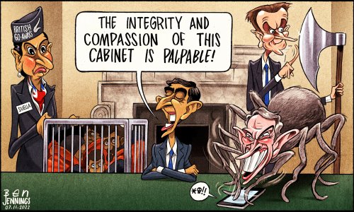 Ben Jennings on Rishi Sunak’s top team – cartoon | Flipboard