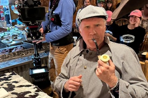 Will Ferrell, Harper Steele get awkward reaction at Texas restaurant ...