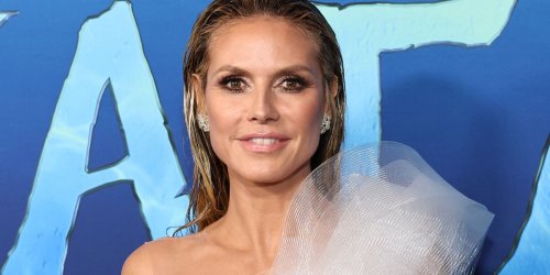 Heidi Klum Just Showed Off Her Sculpted Figure In A Gorgeous See