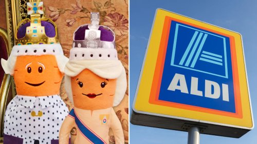 Aldi introduces King Charles and Queen Camilla Kevin the Carrot toys ...