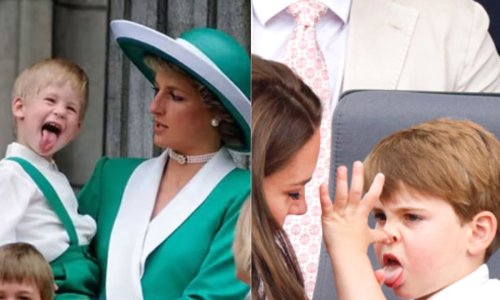 Royal children's cheekiest moments caught on camera: Prince Louis, Mia ...