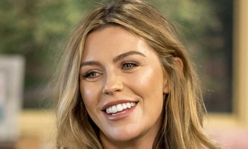 Abbey Clancy Shows Off Incredibly Toned Legs In Daring Sheer Dress
