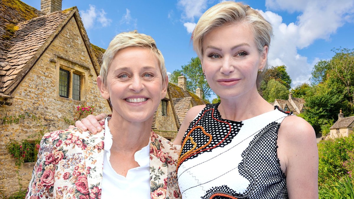 Ellen DeGeneres opens doors to $18m Cotswolds farmhouse after shunning ...