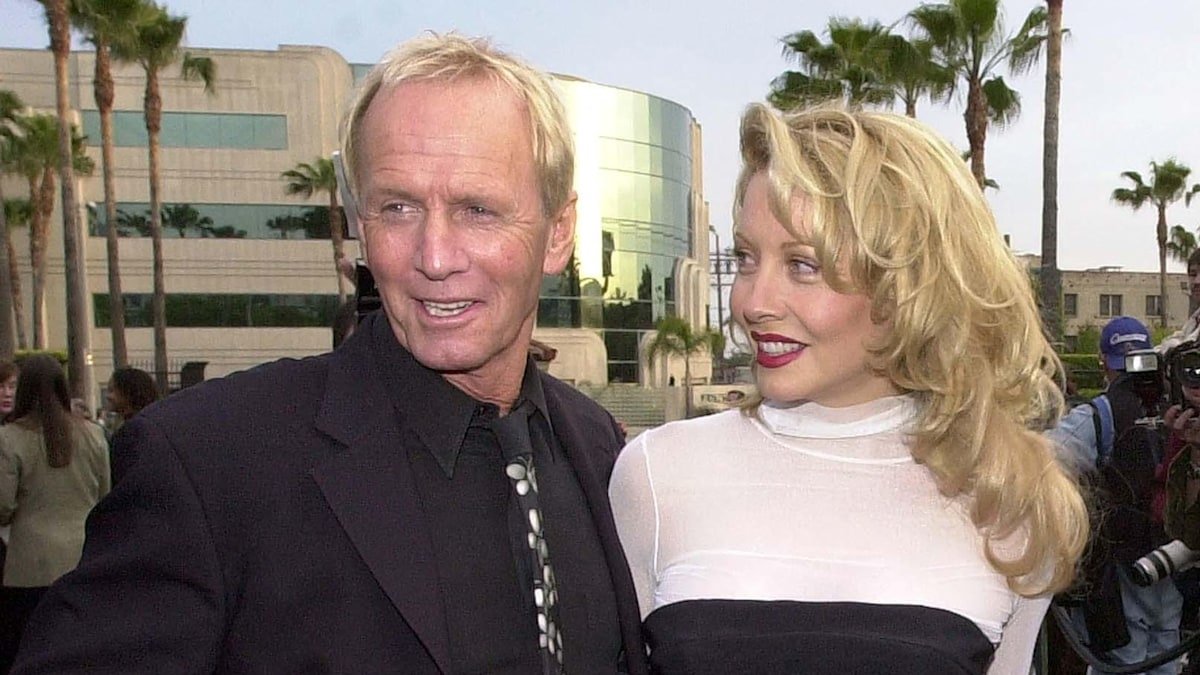 Crocodile Dundee stars Linda Kozlowski and Paul Hogan look worlds away from movie roles during ...
