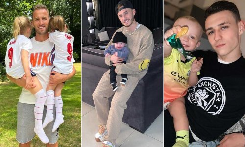 10 adorable photos of England football stars with their kids: Harry ...