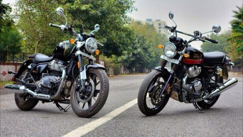 Super Meteor vs Interceptor: Comparison between Royal Enfield's two ...