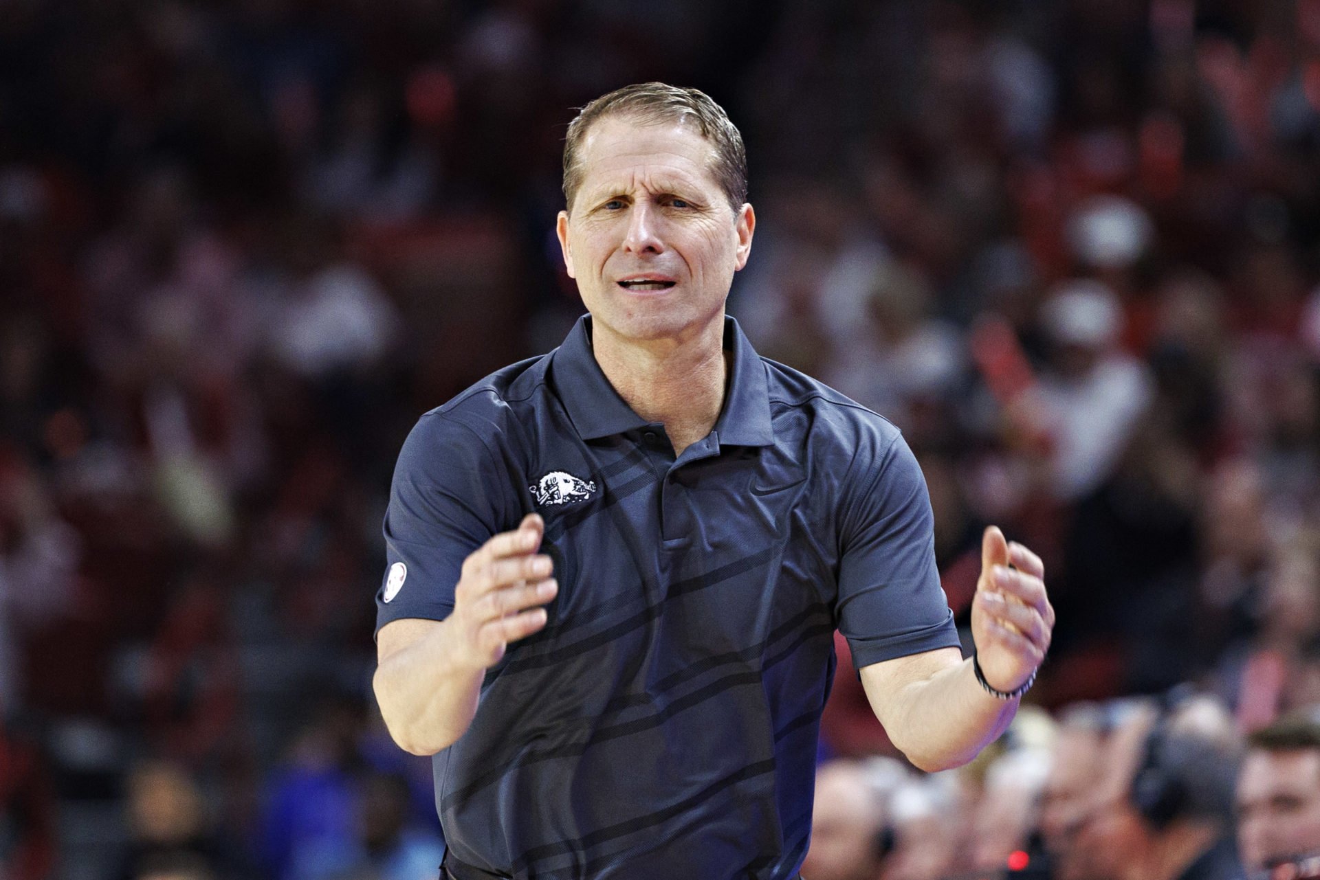 Arkansas head coach's stunning ESPN and FOX anchor wife is 14 years his ...