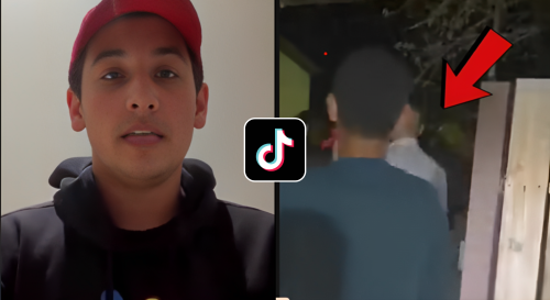 TikTok shows clip of ‘aliens’ caught on camera in backyard after Las ...