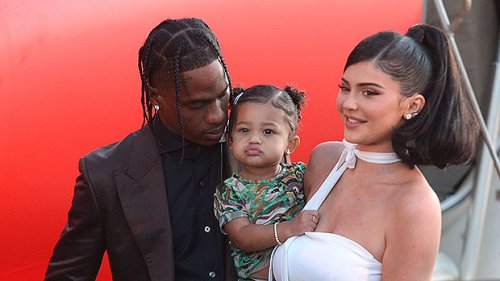 Stormi Webster, 5, Snuggles Up To Dad Travis Scott For London Eye Ride ...