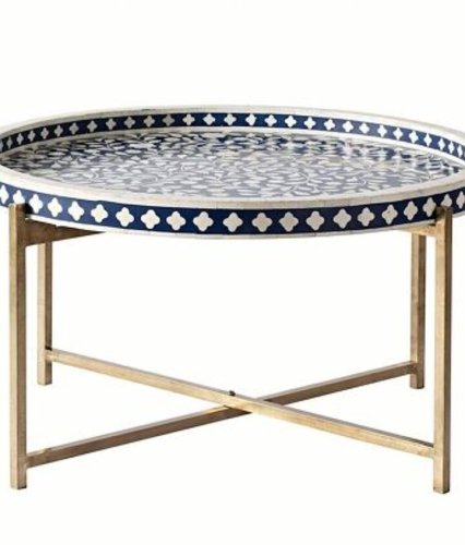 How to Do an Easy DIY Boho Coffee Table Makeover With Stencils | Flipboard