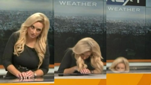 Los Angeles TV Meteorologist Alissa Carlson Faints During Live ... Los Angeles TV Meteorologist Alissa Carlson Faints During Live ...
